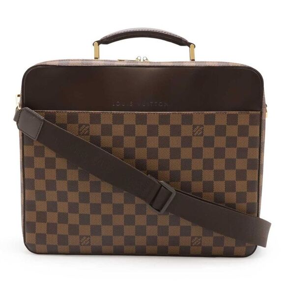 Louis Vuitton | Bags | Pre Loved Louis Vuitton Checkered Briefcase ...